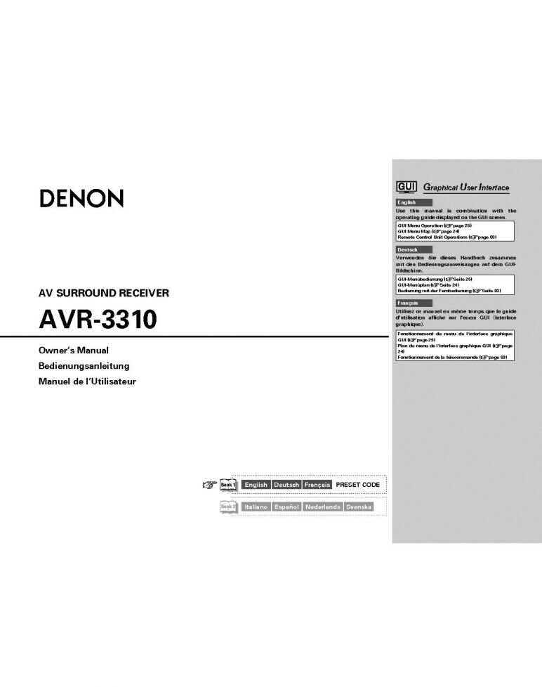 All Denon Receiver Manuals available to ship same day. – TekRevolt