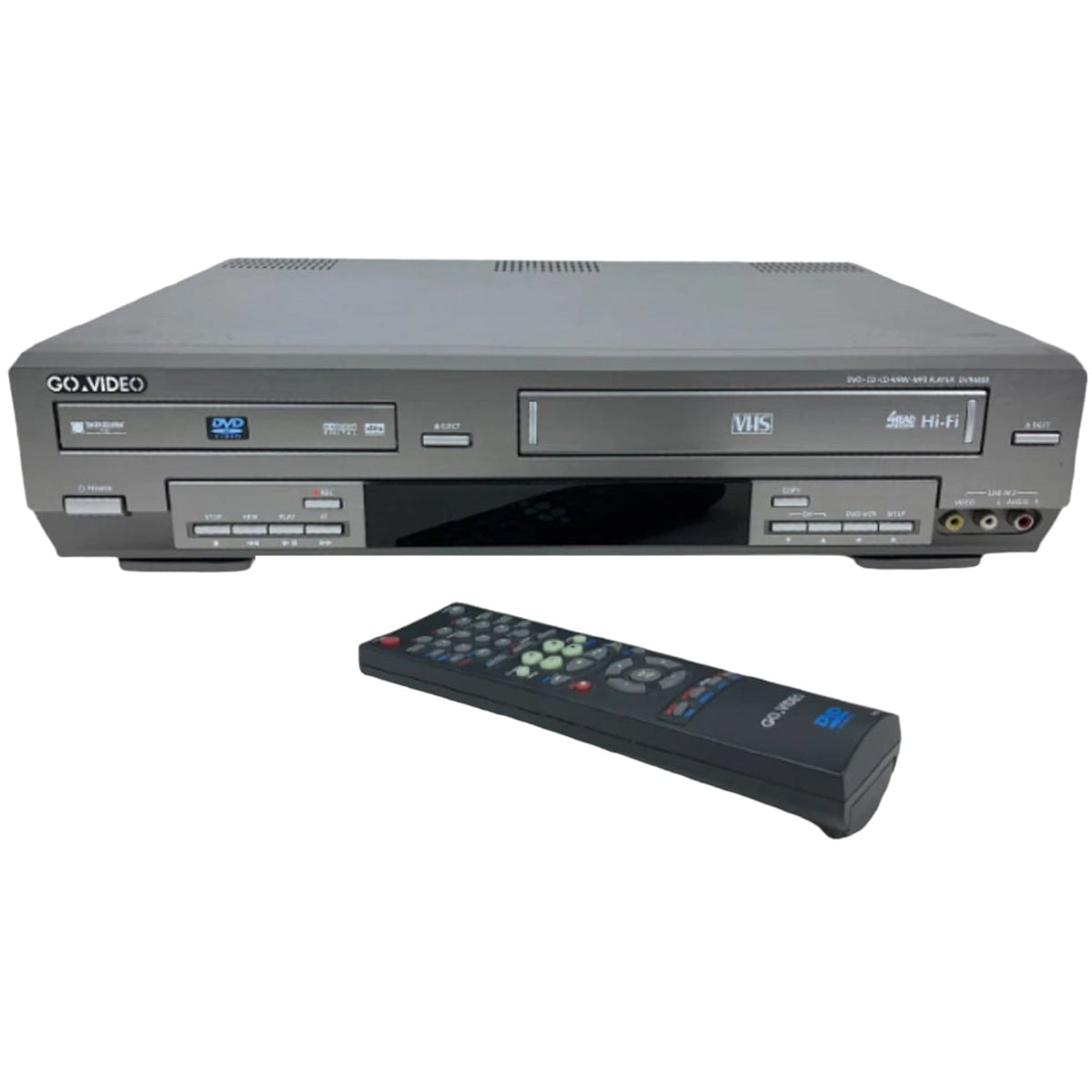 In Stock GO Video DVR4400 DVD VCR VHS Combo Player – TekRevolt