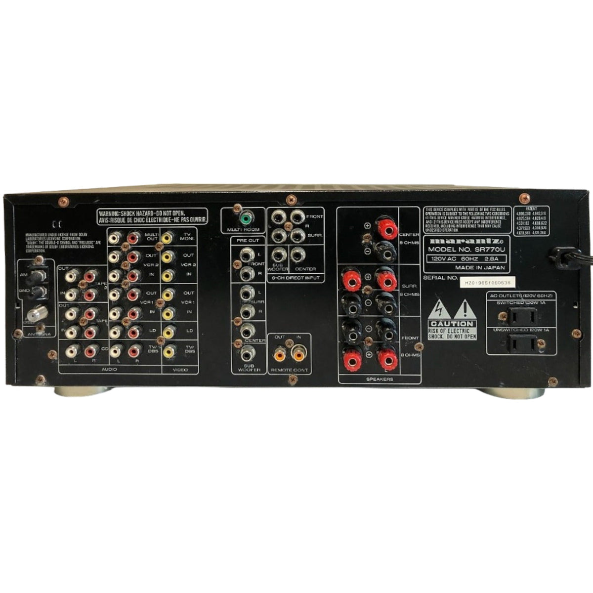 Marantz SR770 5.1 Channel A/V Stereo Receiver – TekRevolt