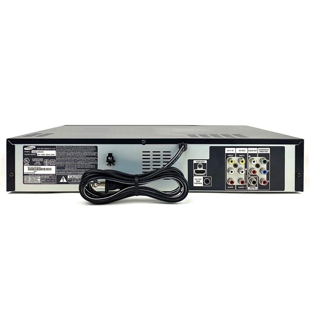 Samsung DVD-VR375 DVD Recorder DVD VCR Combo – TekRevolt
