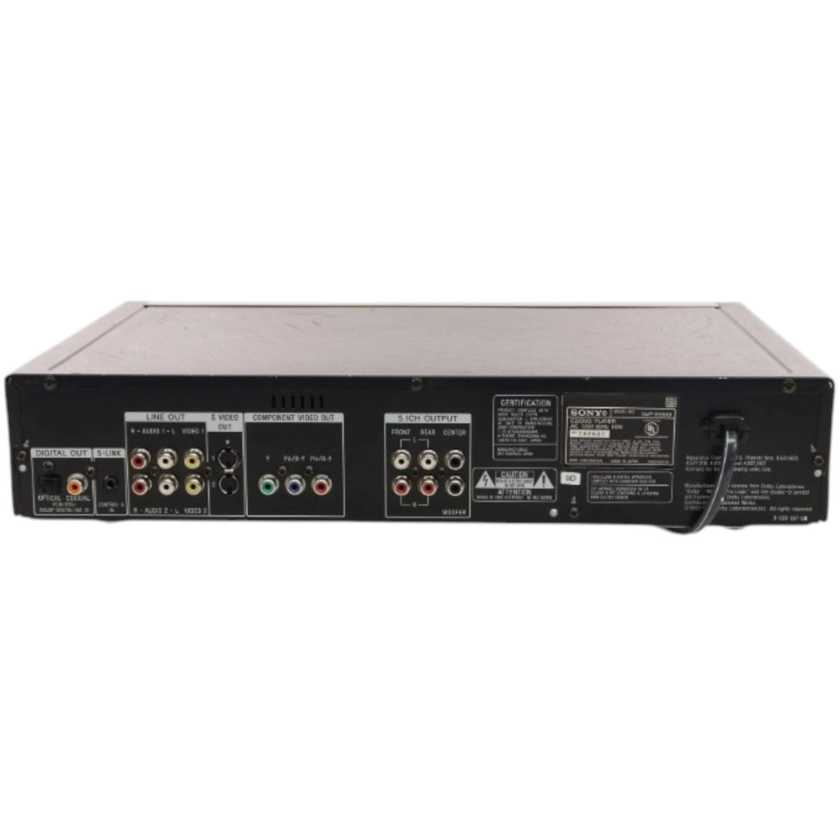 Sony DVP-S530D DVD/CD/Video Player – 5.1 Digital Cinema Sound – TekRevolt
