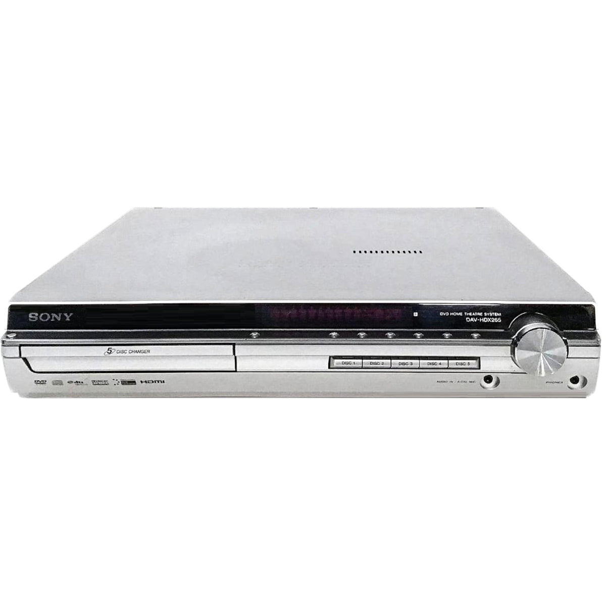 Sony HCD-HDX265 Receiver Only | Refurbished DVD Home Theater Unit ...