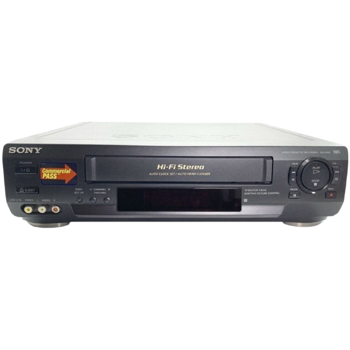 Sony VCR 4-HEAD HI FI Stereo VHS Recorder Player w/ Remote SLV-N50 ...