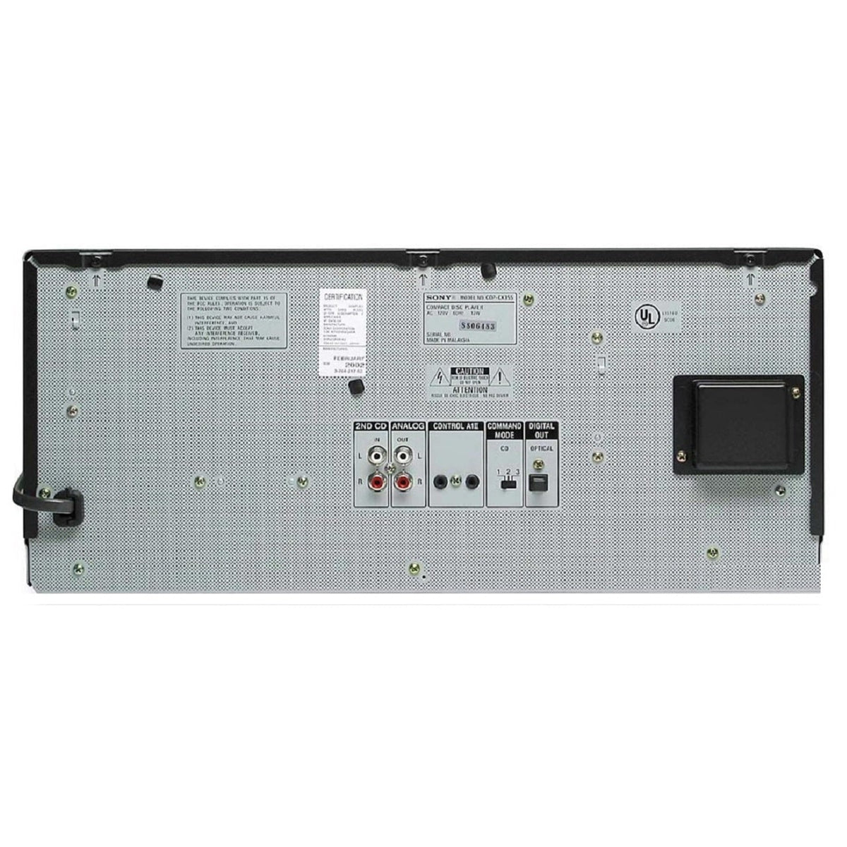 Sony CDP-CX355 Mega Storage 300 Disc CD Player – TekRevolt