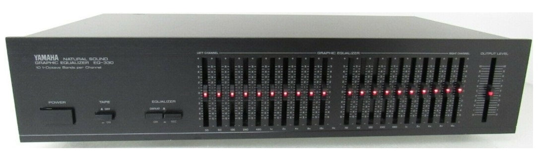 Yamaha EQ-330 Natural Sound Graphic Equalizer 10 Band – TekRevolt