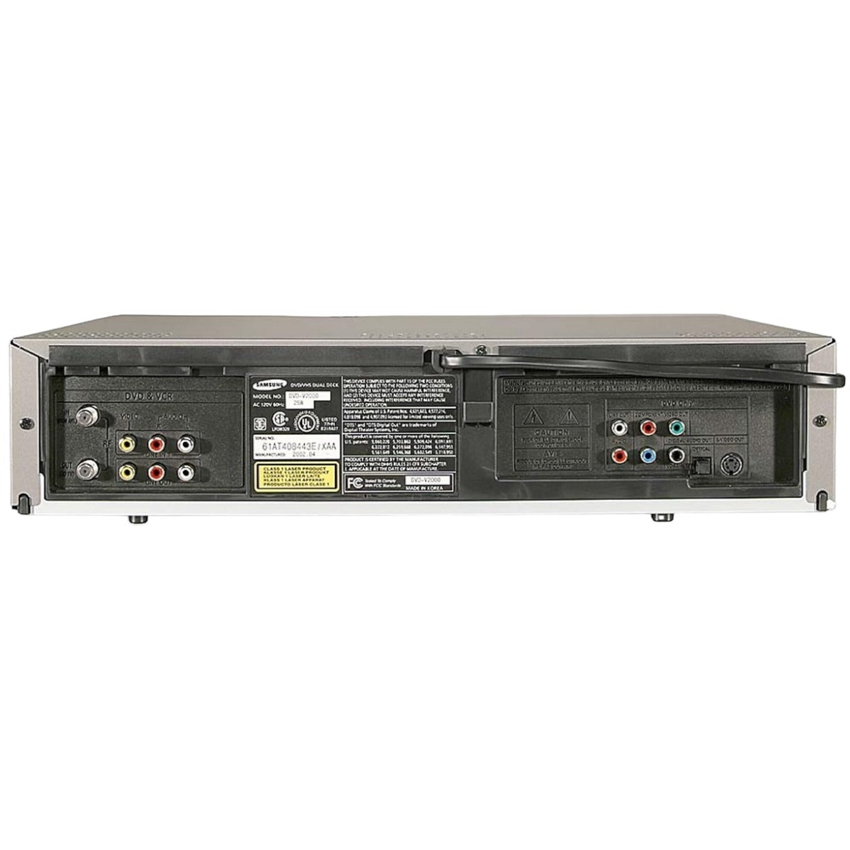 Samsung DVD-V2000 Combo DVD/CD player + HiFi VCR – TekRevolt