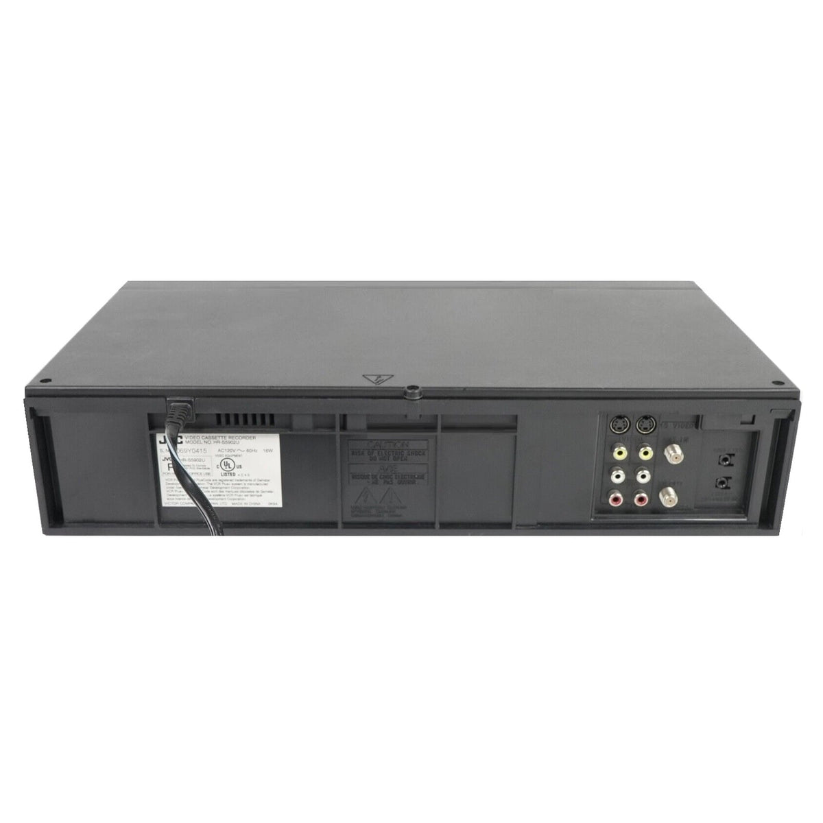 JVC HR-S5902U VCR SVHS Hi-Fi Player Super VHS – TekRevolt