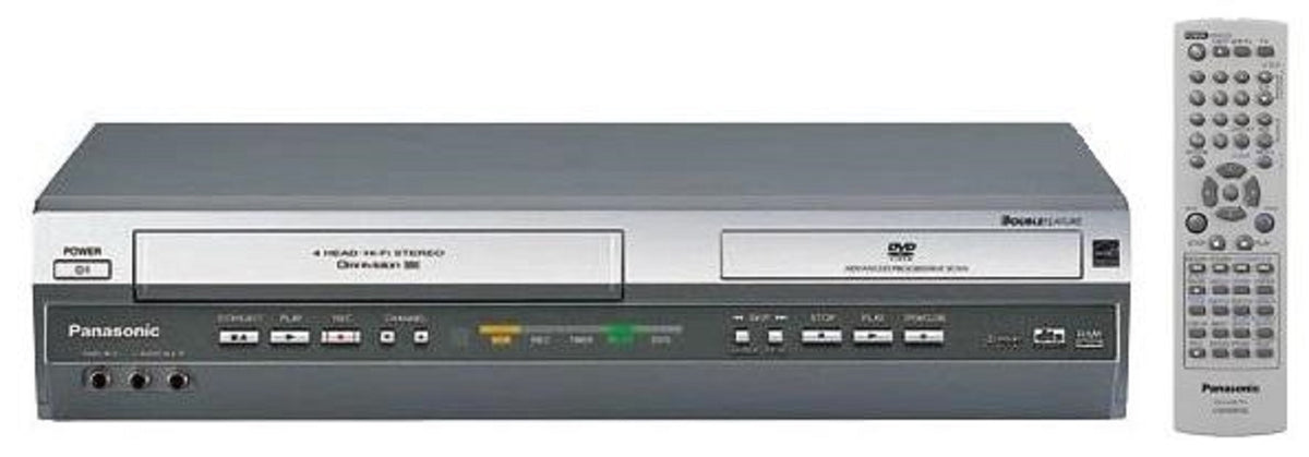Panasonic DVD VCR Combo Player PV-D4745S – TekRevolt